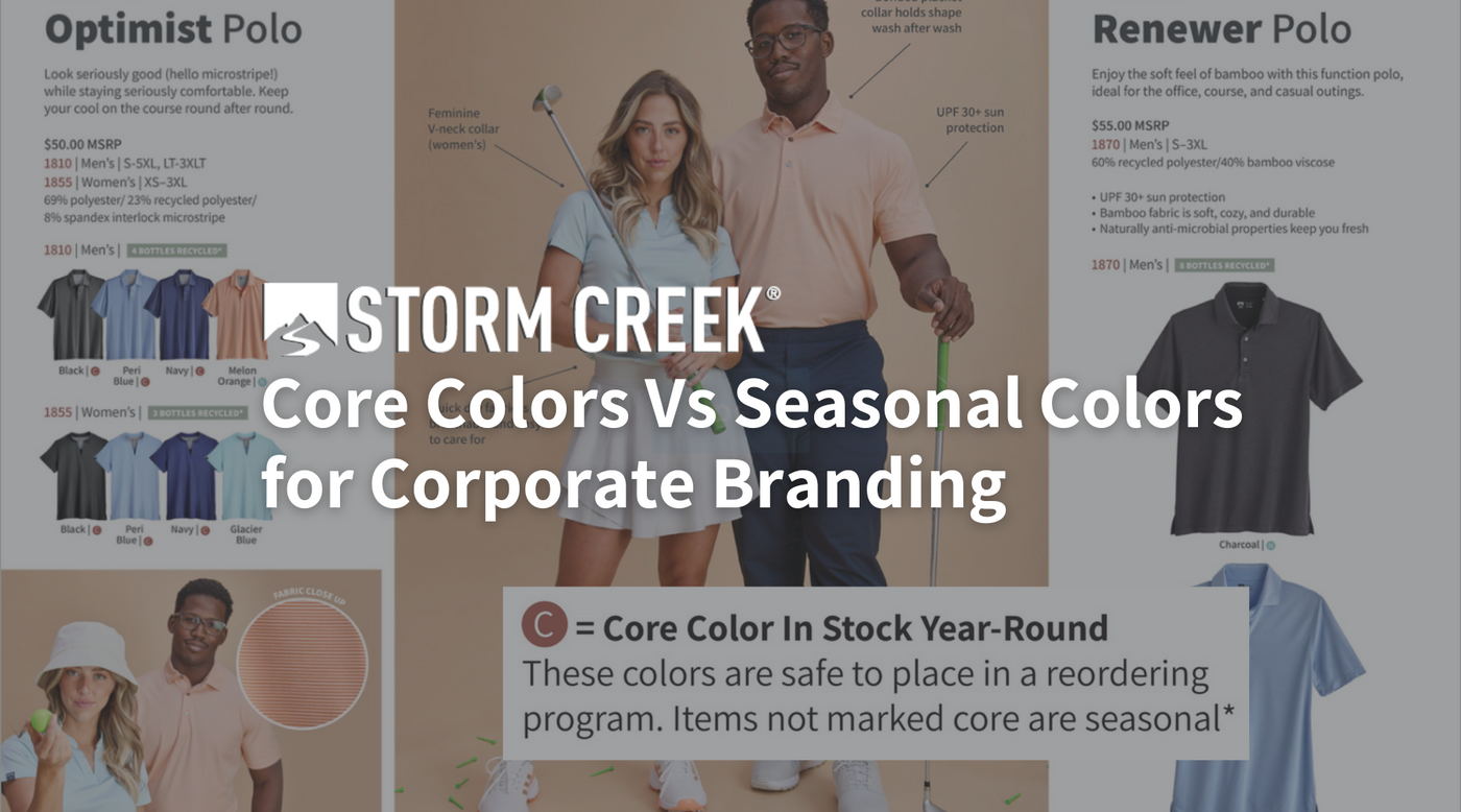 Core Colors Vs Seasonal Colors for Corporate Branding – Storm Creek ...