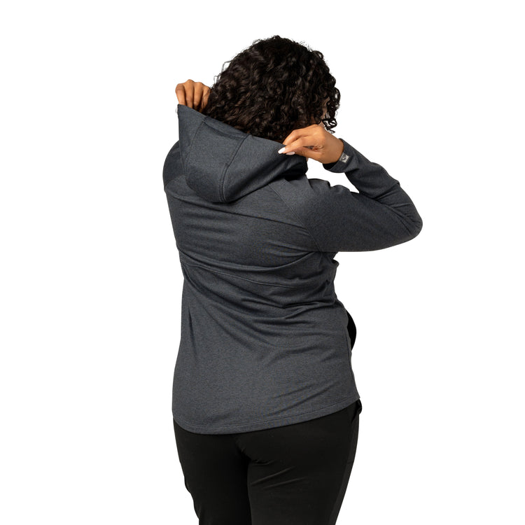 Women's Sidekick Super Soft Midweight Hooded Quarter Zip - SALE – Storm ...