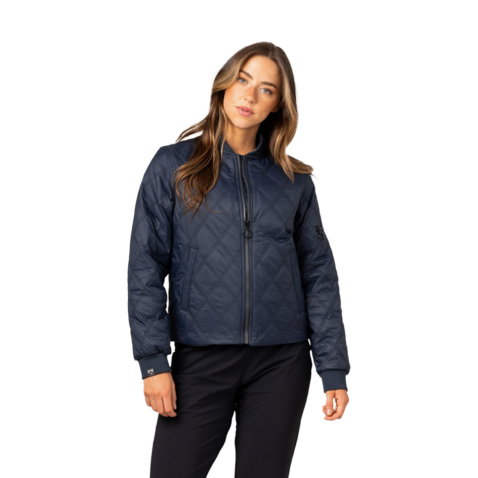 Women's Altitude 120 GSM Insulated Quilted Bomber Jacket – Storm Creek ...