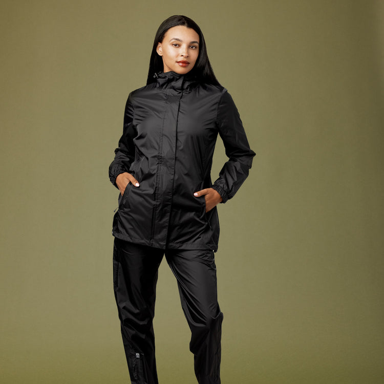 Women's Voyager Waterproof Packable Rain Jacket – Storm Creek ...